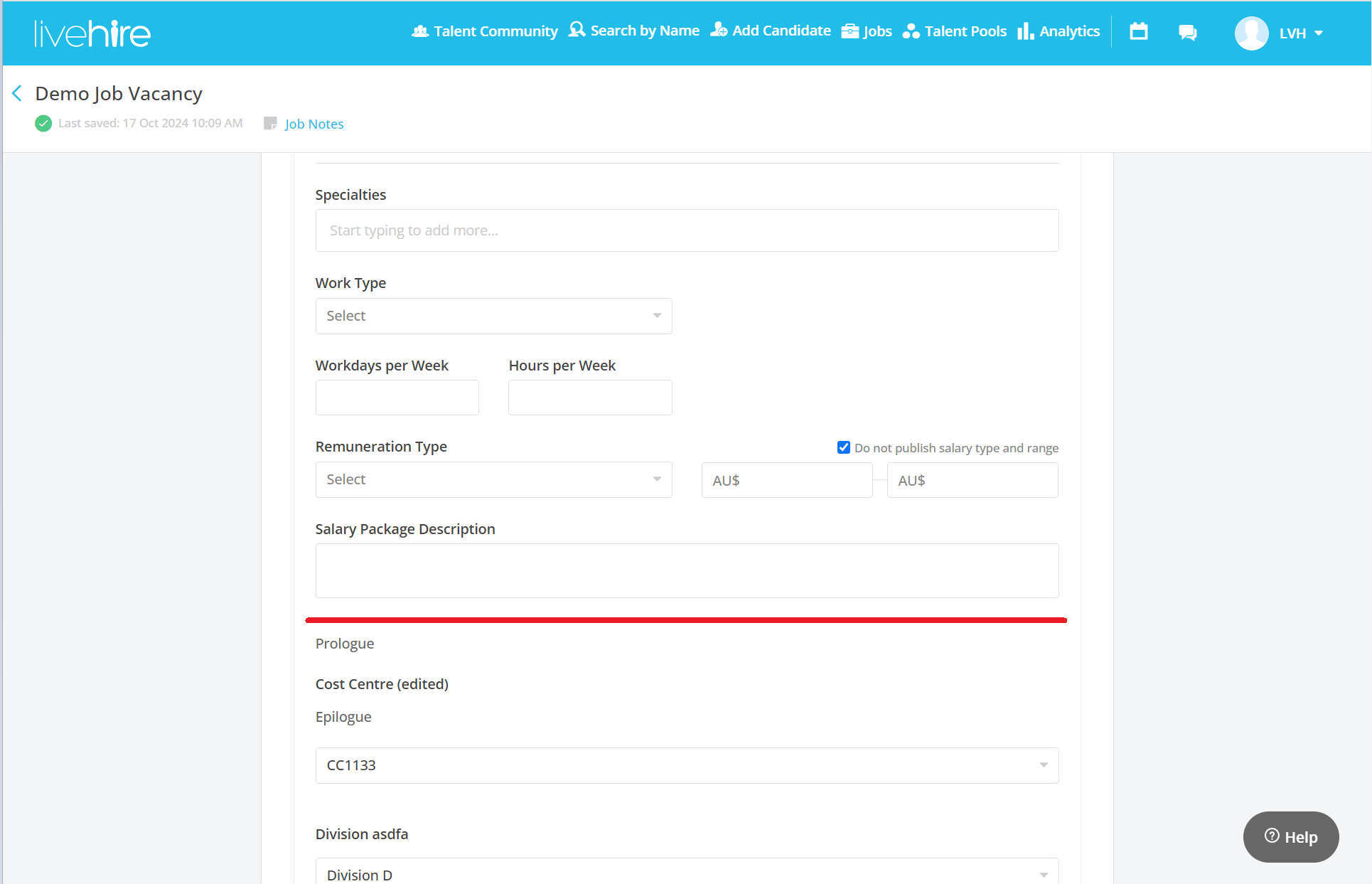 Overview: Job Vacancy Custom Fields – Employer Knowledge Base